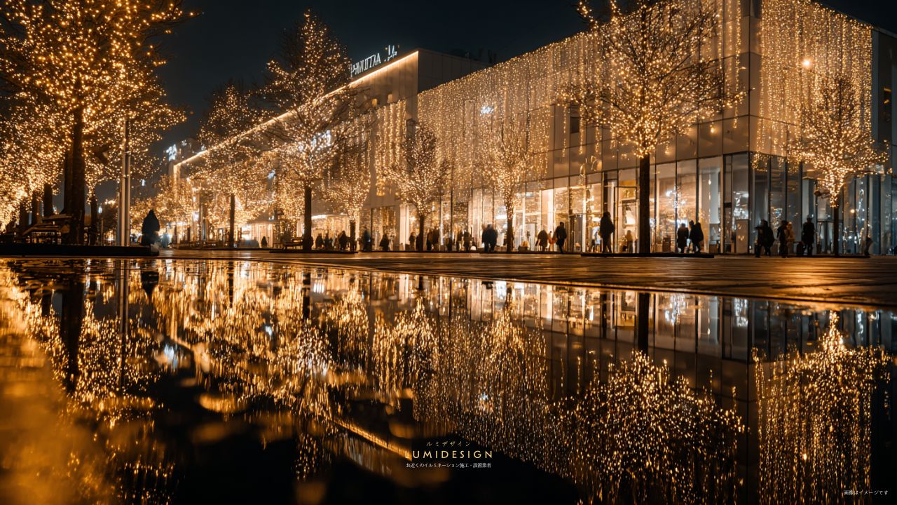 イルミネーション施工・設置業者なら【LUMIDESIGN（ルミデザイン）】｜全国対応・企画・デザイン・申請・施工・撤去・SNS拡散まで一括対応