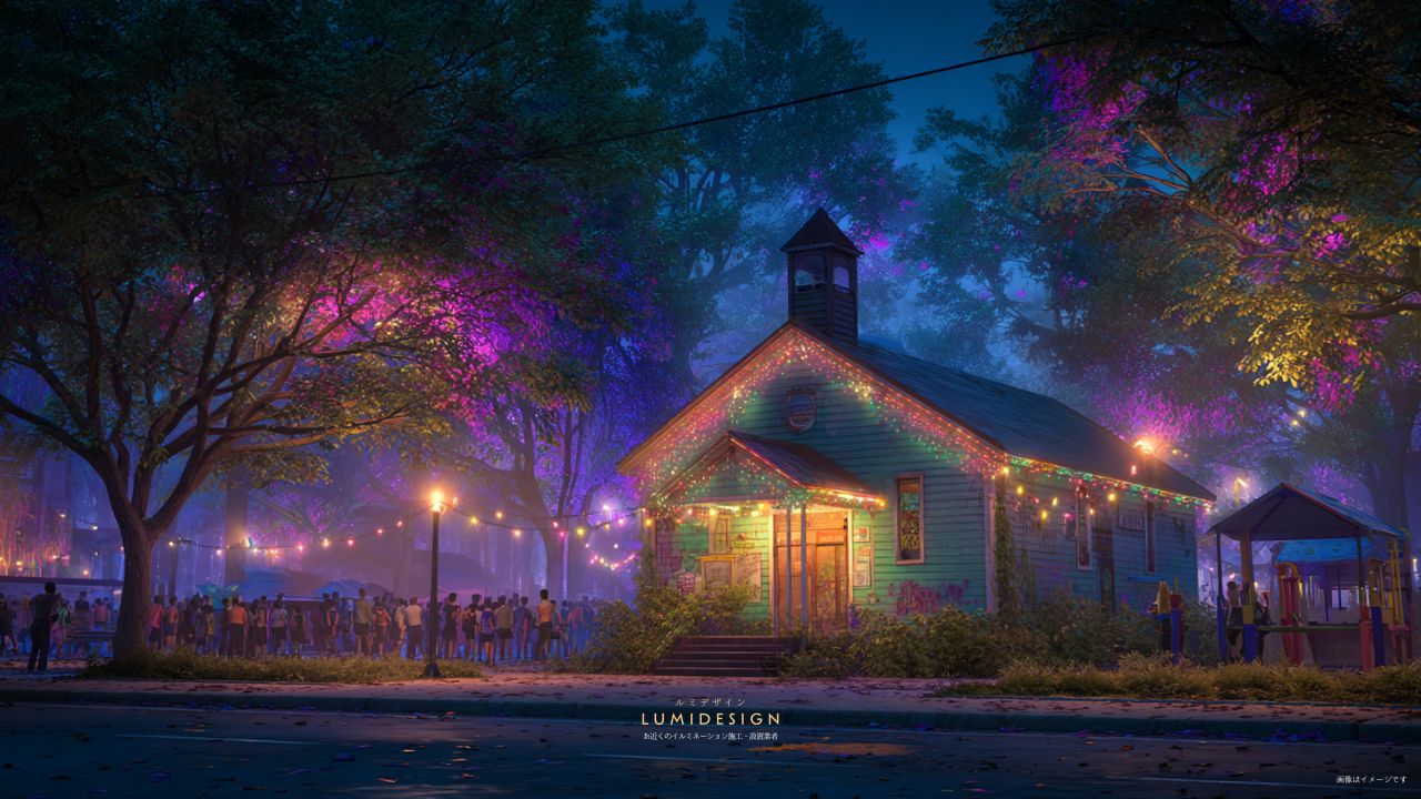 イルミネーション施工・設置業者なら【LUMIDESIGN（ルミデザイン）】｜全国対応・企画・デザイン・申請・施工・撤去・SNS拡散まで一括対応