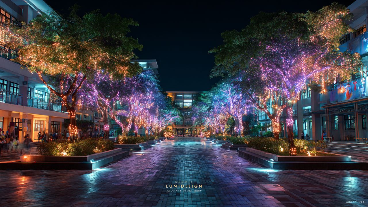 イルミネーション施工・設置業者なら【LUMIDESIGN（ルミデザイン）】｜全国対応・企画・デザイン・申請・施工・撤去・SNS拡散まで一括対応