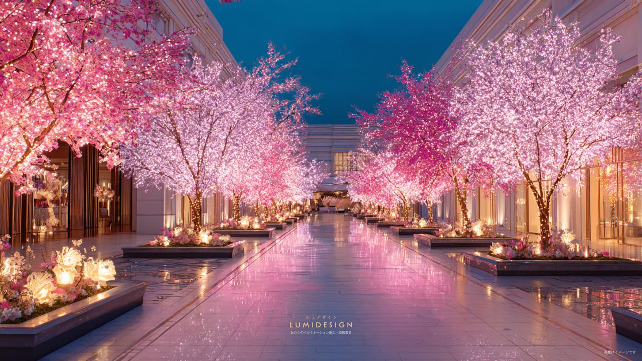 イルミネーション施工・設置業者なら【LUMIDESIGN（ルミデザイン）】｜全国対応・企画・デザイン・申請・施工・撤去・SNS拡散まで一括対応